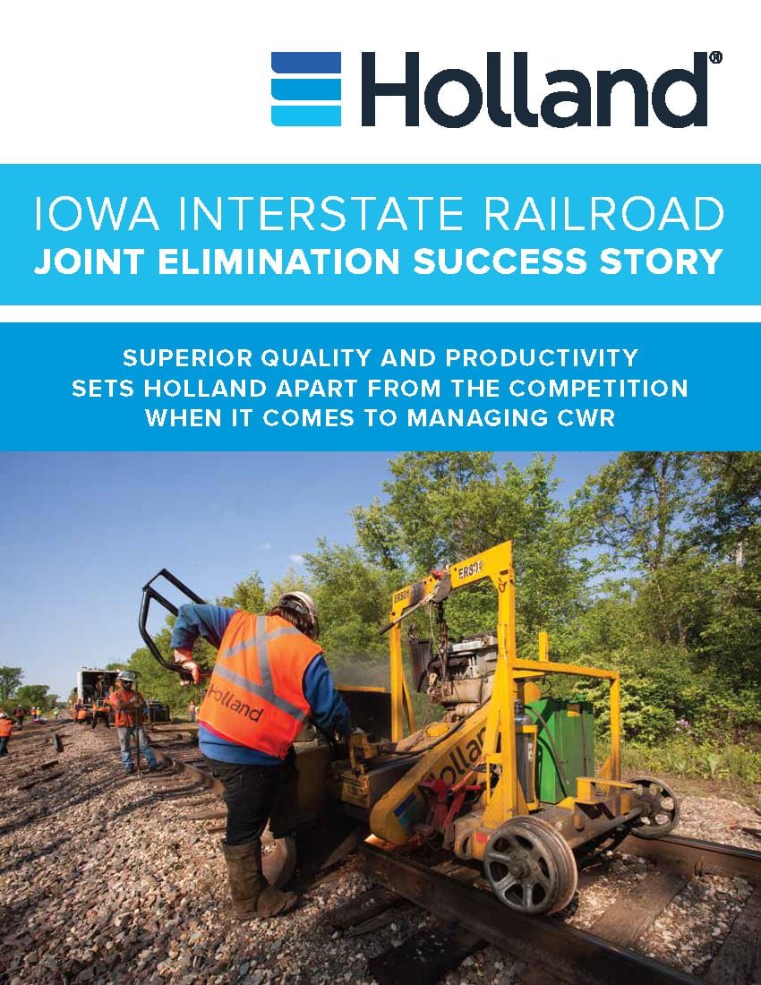 Iowa Interstate Railroad Joint Elimination Success Story